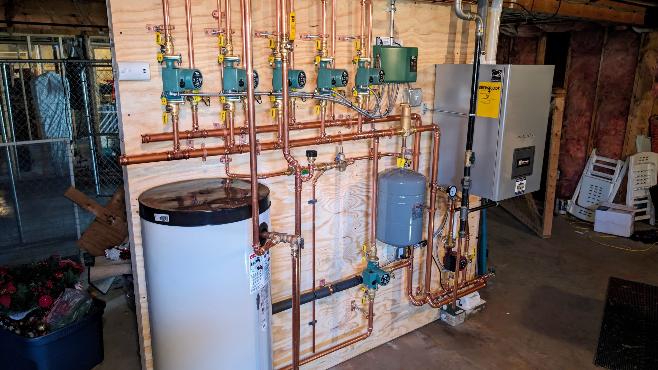 High Efficient Boiler with Indirect Water Heater - CMS Plumbing ...